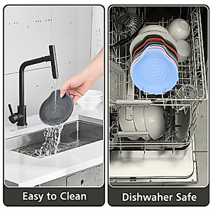 VanlonPro Silicone Spoon Rest for Stove Top - BPA-Free, Heat-Resistant Spoon Holder - Spoon Rest for Kitchen Counter - Large Cooking Utensil Rest for Spoons, Spatulas, Ladles or Tongs - Black