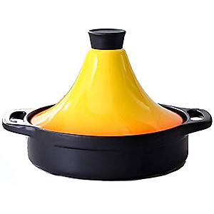 Casserole Dish with Lid Soup Pot 20Cm Tagine Pot, Ceramic Pots for Cooking Stew Casserole Slow Cooker Tajine with Lid for Different Cooking Styles for Home Kitchen (Color : #3)