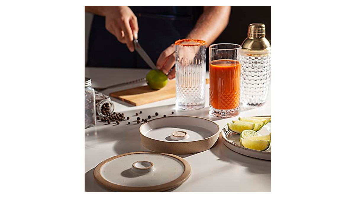 Ceramic Margarita Salt Rimmer Set - Perfectly Rim Cocktails at Home