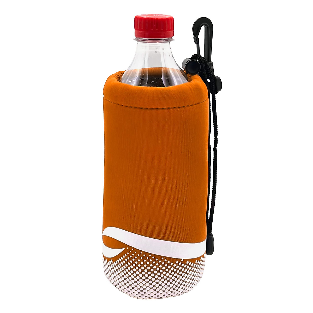 ProActive Sports Neoprene Bottle Holder with Drawstring and Bag Clip for 16-20oz Bottles