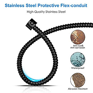 POWOXI 6V 1.5W Solar Panel to Recharge Deer Feeder Battery Waterproof Outdoor Solar Charger with Mounting Bracket (6v Deer Feeder Solar Panel 1.5W)