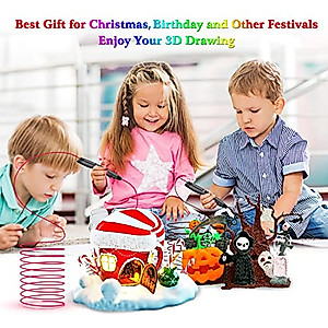 3D Printing Pen PCL Filament Refills 1.75mm, Pack of 20 Colors, Low Melting Temp of 70℃, High-Precision Diameter, Non-Toxic Non-Clogging (200 FT)