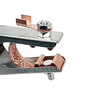 Autoly 500A Welding Ground Clamp Copper Mouth Manual Grounding Clip Clamp Tool(500a)