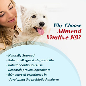 Vitalize Alimend K9 - Dog Upset Stomach Relief for Nausea, Vomiting & Diarrhea - 6 Oz