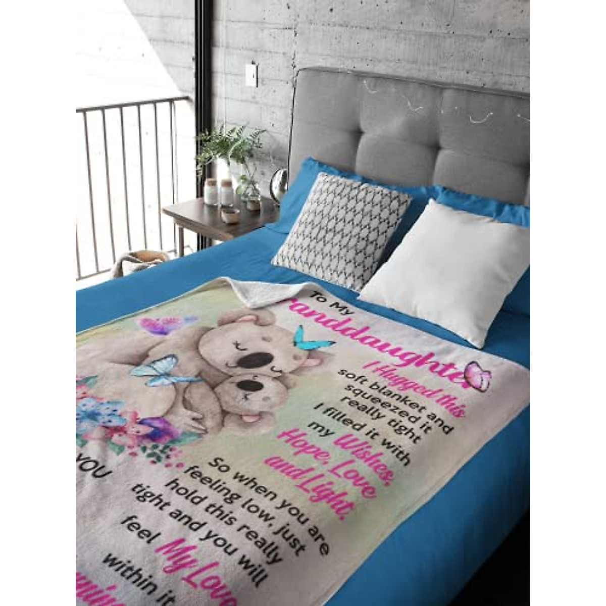 Personalized To My Daughter Blanket From Dad Mom Gifts For Daughter Blanket From Father Mother, To My Daughter Blanket From Mom Birthday Gift Throw Blanket, Christmas Daughter Gifts Blanket Koala