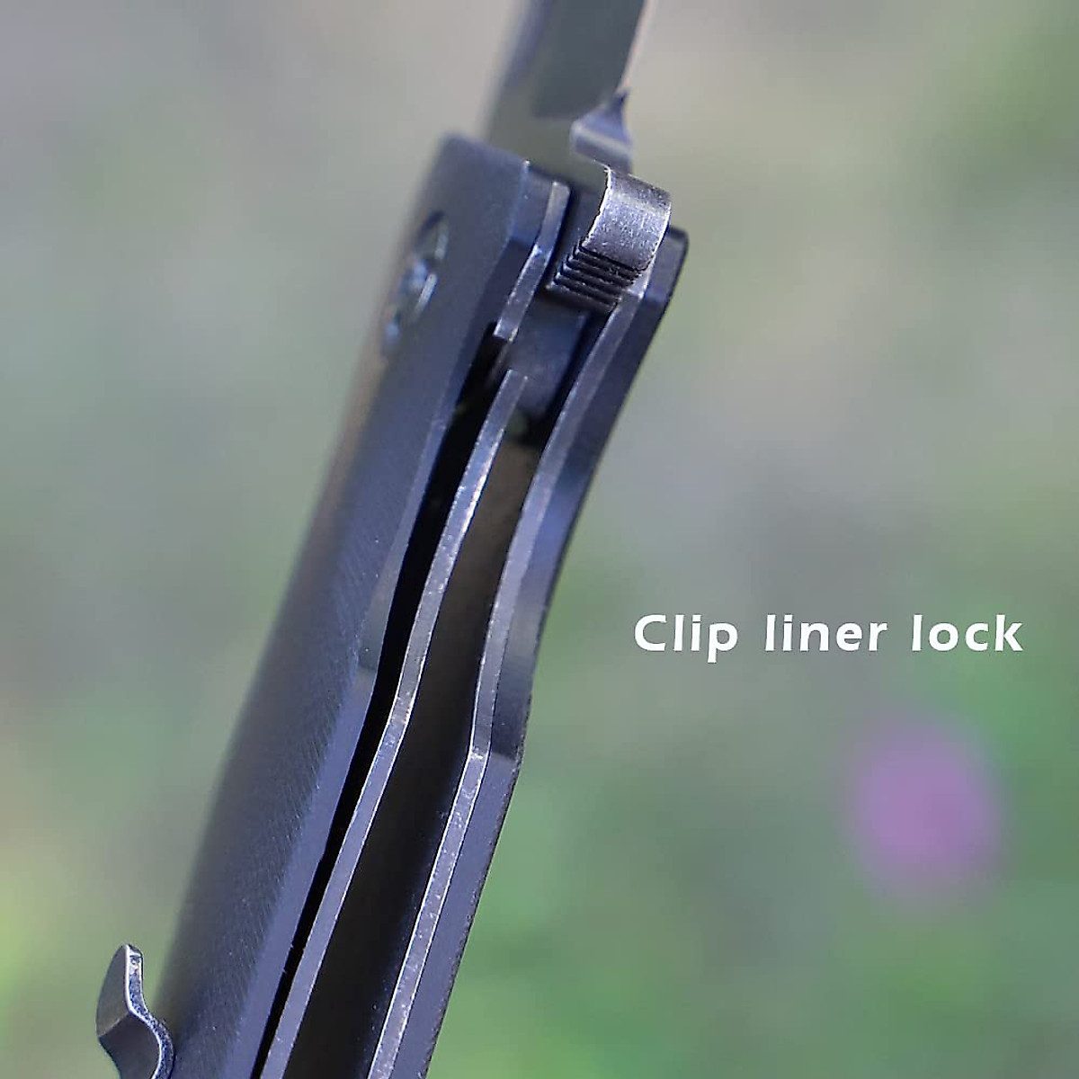 KEENSUN Pocket Folding Knife –Tactical Knife, Hunting Knife, Flipper Knife,EDC Knife.Speed Safe Spring Assisted Opening Knifes with Liner Lock,Thumb stud and Pocketclip.Good for Camping, Hiking, Indoor and Outdoor Activities.