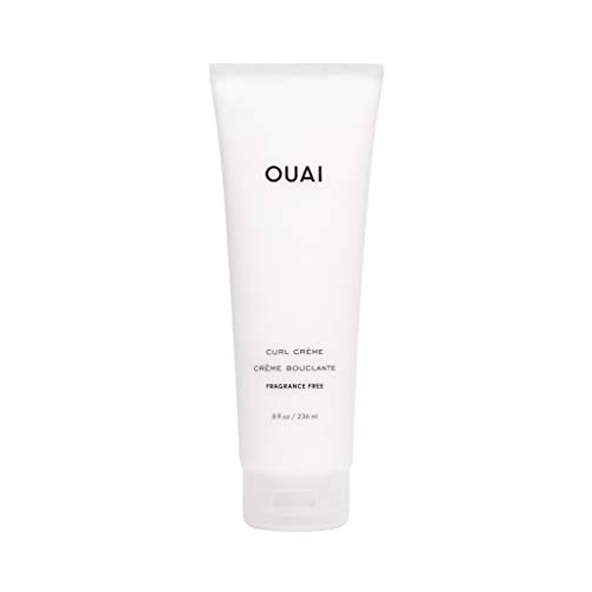 OUAI Curl Crème, The Universal Crème for All Curl Types, Fragrance-Free, 8 Fluid Ounces