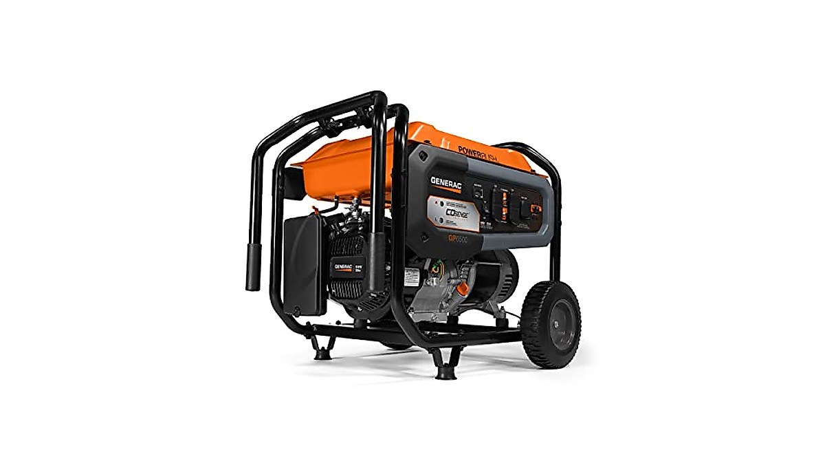 Generac GP6500 6,500-Watt Portable Generator with COsense Technology