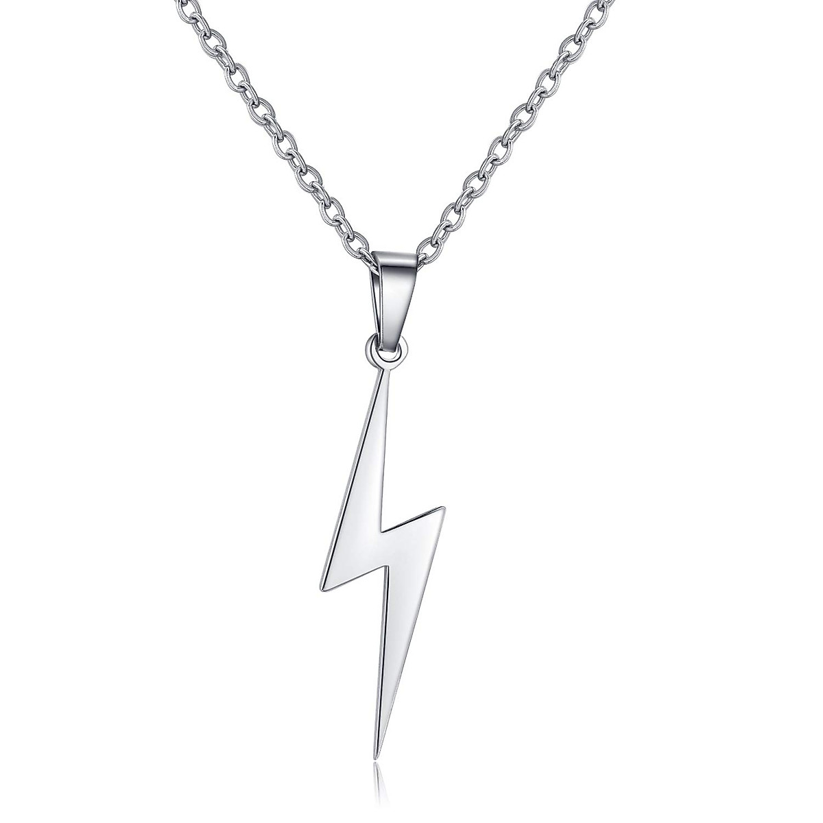 Lightning Bolt Necklace, Be Fearless Necklace, Be Brave Necklace, Inspirational Necklaces for Women, Strength Necklace Pendant, Encouragement Gifts for Women