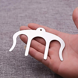 Music Book Clip,Page Holder - Silver Sheet Music Holders,Cookbook Clip