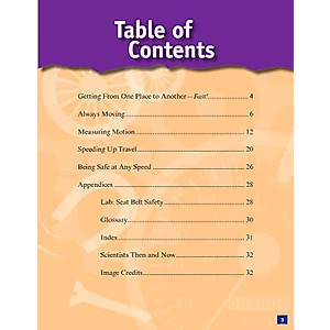 The Quest for Speed: Vehicles: Forces and Motion (Science Readers)