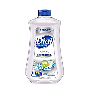 Dial Complete Antibacterial Foaming Hand Soap Refill, Soothing White Tea, 32 fl oz