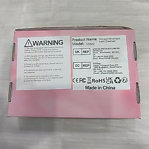 150ml/5.07fl.oz Eyelash Extension Cleanser, Lash Shampoo for Eyelash Extension Eyelash Brush with Cap USB Lash Fan Mascara Brush Wash Bottle Reusable Makeup Remover Pad, Paraben & Sulfate Free