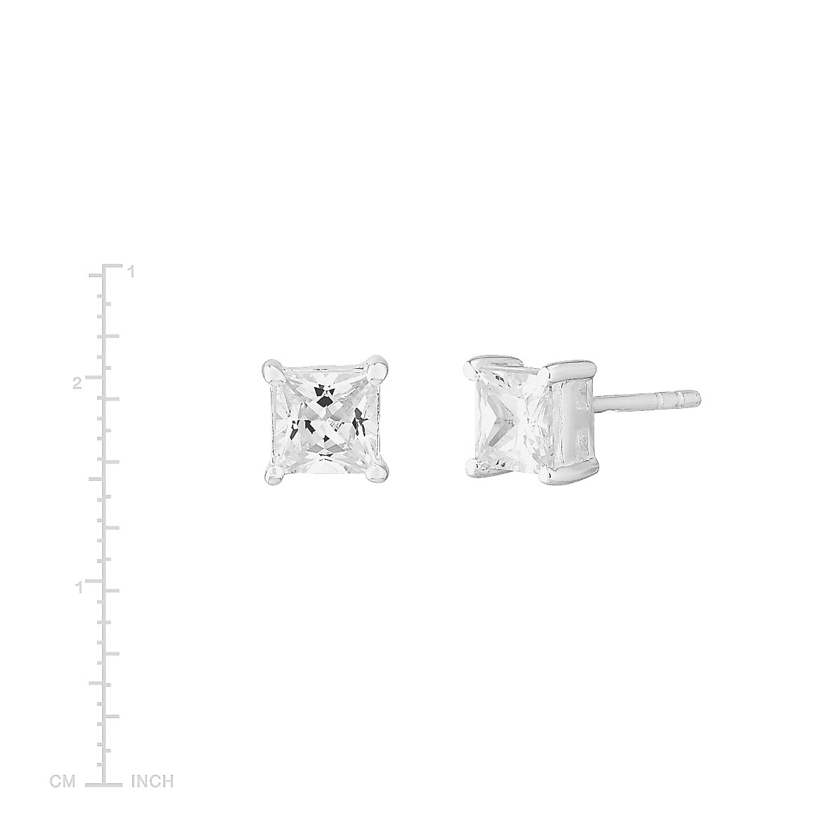 Silpada 'Shine Bright' Cubic Zirconia Stud Earrings in Sterling Silver
