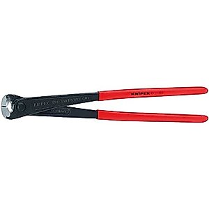 KNIPEX - 99 11 300 Tools - High Leverage Concreters' Nippers, Plastic Coated (9911300)
