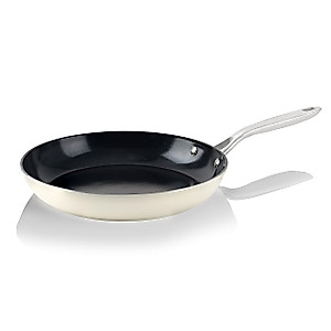 ValenCera by TeChef, Ceramic Nonstick Frying Pan Skillet Set, Nontoxic - Nontoxic - Free of PFAS, PFOA, PTFE (Frying Pan/Skillet Set, 8" and 12")