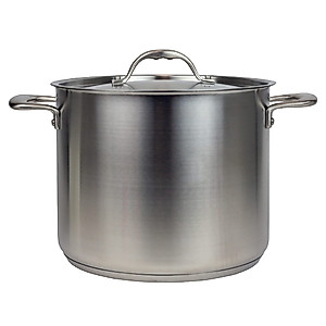 UPDATE International CDB-16 Stainless Steel Double Boiler 17.24 Quart