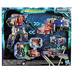 Transformers Toys Legacy Evolution Commander Armada Universe Optimus Prime Toy, 7.5-inch, Action Figure for Boys and Girls Ages 8 and Up