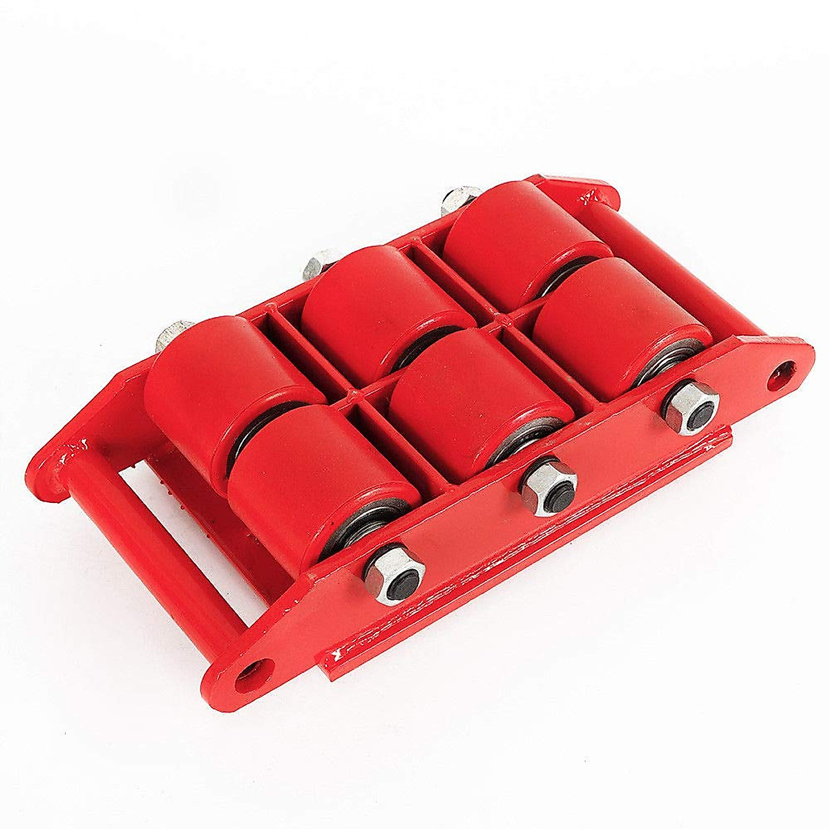 Machinery Mover, Industrial Dollies 8T 17600lb Machinery Skate Dolly Roller Heavy Duty Mover with 6 Rollers