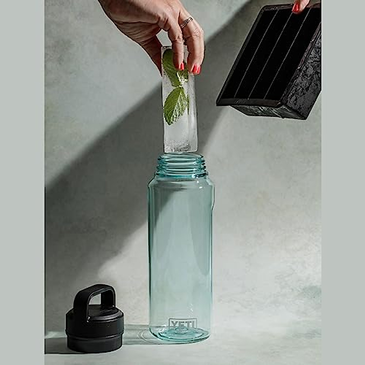 DRINKSPLINKS Long Ice Cube Tray Water Bottle Shaped Premium Silicone Mold Freezer Tray & Tumbler Ice Mold | Water Bottle Ice Cube Tray I Long Ice Cube Sticks