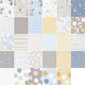 Paper + Cloth D is for Dream Jelly Roll 40 2.5-inch Strips Moda Fabrics 25120JR