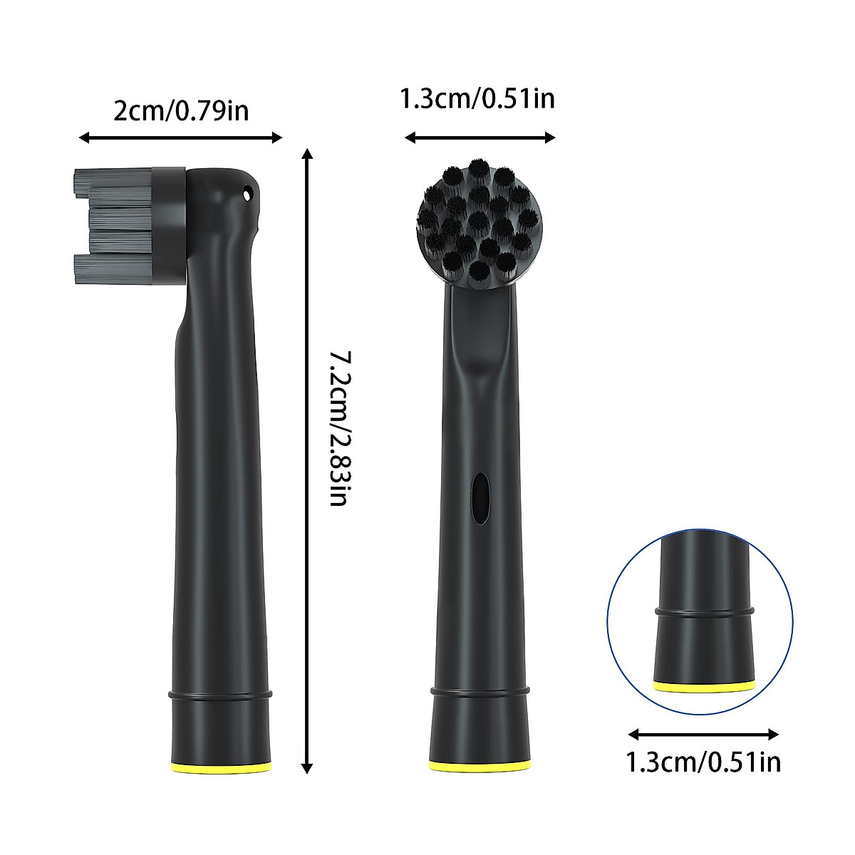 THISONG Electric Toothbrush Replacement Brush Heads