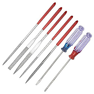 Bigstone 50 PCS Gundam Model Tools Kit Hobby Building Tools Set for Cars, Airplanes, Buildings, Gundam, Robots Models Building Repairing and Fixing ext.