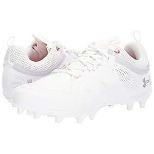 Under Armour Women's Glory MC, White (100)/White, 5.5 Medium US