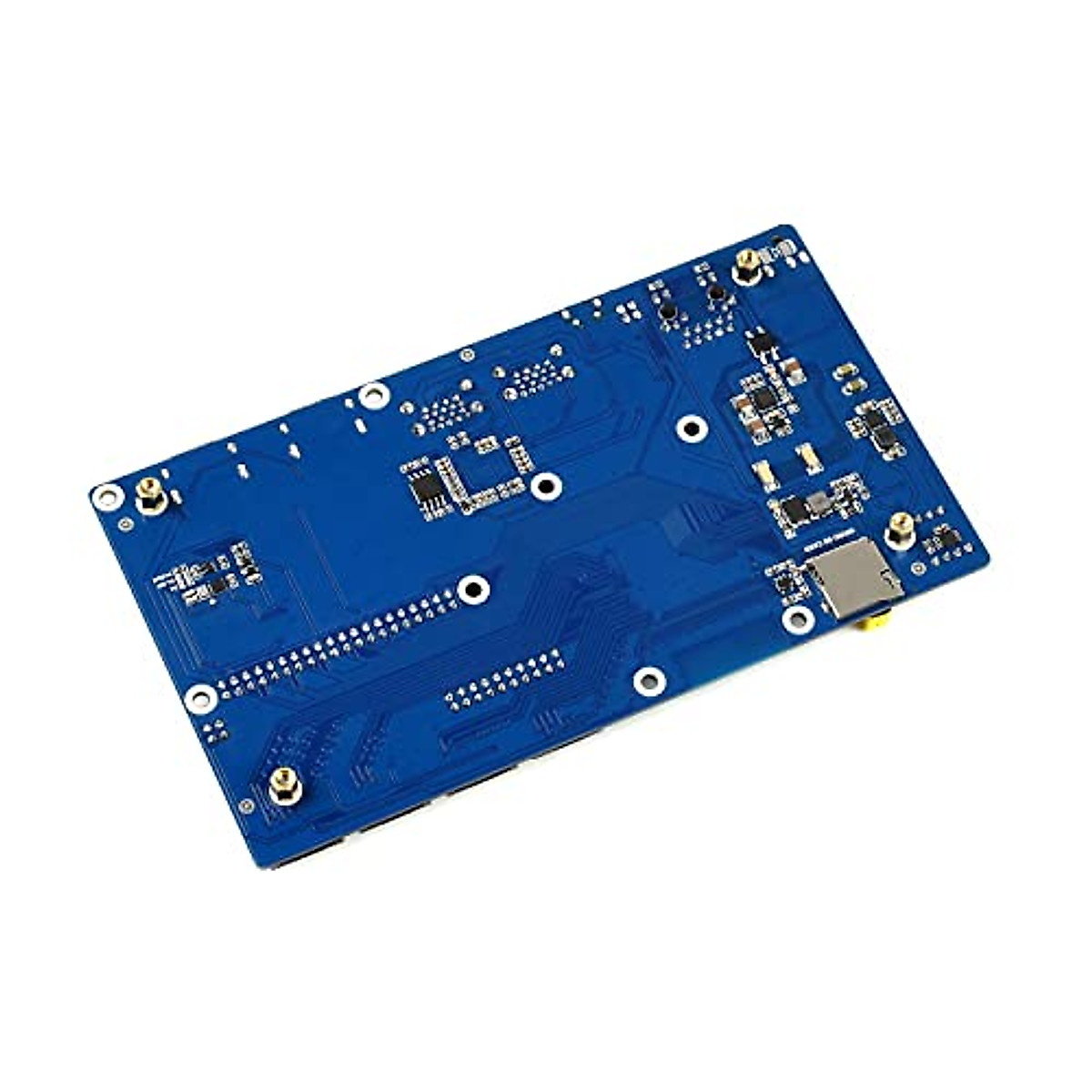 Waveshare Compute Module 4 IO Board with PoE Feature, Compatible with Raspberry Pi, Suitable for All Variants of CM4