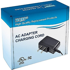 HQRP AC Adapter Compatible with Fisher Price Sugar Plum Starlight Cradle n Swing V3667, Starlight Cradle 'n Swing P0097 [UL Listed] + Euro Plug Adapter