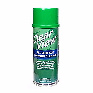 Clear View Plastic & Glass Cleaner by Aviation Laboratories - Single Package