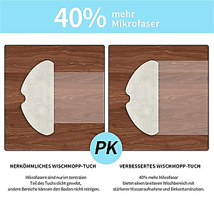 Reusable Sweeping Robot Vacuum Cleaner Cleaning Cloth Mop Wipe Replacement Accessories Compatible For D10S/D10S 5pcs Vacuum Cleaner Cleaning Supplies Mop Cloth Accessories Floor Cleaning Tools