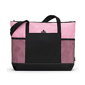 Select Zippered Tote - Pink