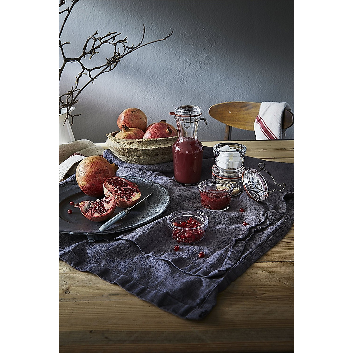 Luigi Bormioli Lock-Eat Food Jar, 2.75 oz, Clear