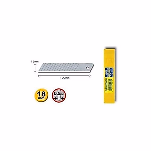 OLFA 36290 LB-10 Snap-Off Heavy Duty Spare Blade, 10 Blades