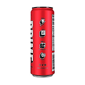 PRIME Energy TROPICAL PUNCH | Zero Sugar Energy Drink | Preworkout Energy | 200mg Caffeine with 355mg of Electrolytes and Coconut Water for Hydration| Vegan | Gluten Free |12 Fluid Ounce | 12 Pack