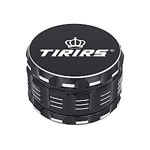 TIRIRS Large Grinder for Spice (3", Black)