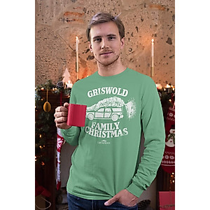 Ripple Junction National Lampoon's Christmas Vacation Griswold Family Xmas Adult Long Sleeve XL Irish Green