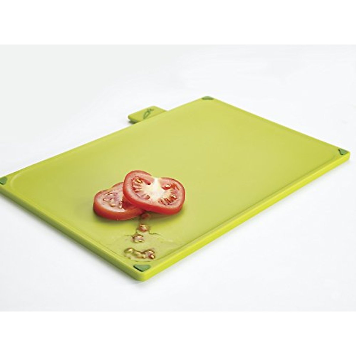 Joseph Joseph Index Plastic Cutting Board Set with Storage Case Color-Coded Dishwasher-Safe Non-Slip, Large, Graphite, index large