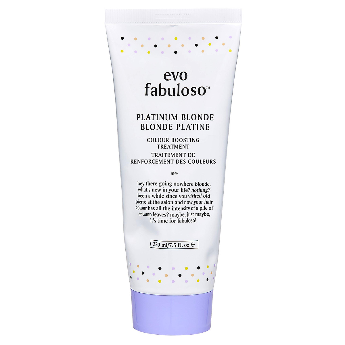 Evo Fabuloso - Platinum Blonde Toning Shampoo - Refreshes and revives colored hair - Purple shampoo to Extended Life of Color - Treated Blonde Hair & Platinum Blonde Color Boosting Treatment - Bundle