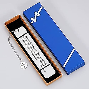 Christian Bookmark Gifts for Women Men Bible Verse Bookmark for Girls Daughter Book Lovers Inspirational Graduation Birthday Easter Christmas for Female Male Him Her Religious Church Bulk Faith Gifts