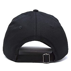 DALIX Initial Hat Letter G Black Womens Baseball Cap Monogram Cursive Embroider