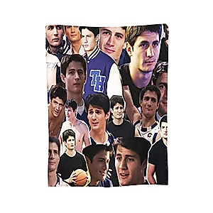 Blankets Nathan Scott Collage Soft and Comfortable Warm Fleece Throw Blankets Yoga Blankets Beach Blanket Picnic Blankets for Sofa Bed Camping Travel … (60"x50")
