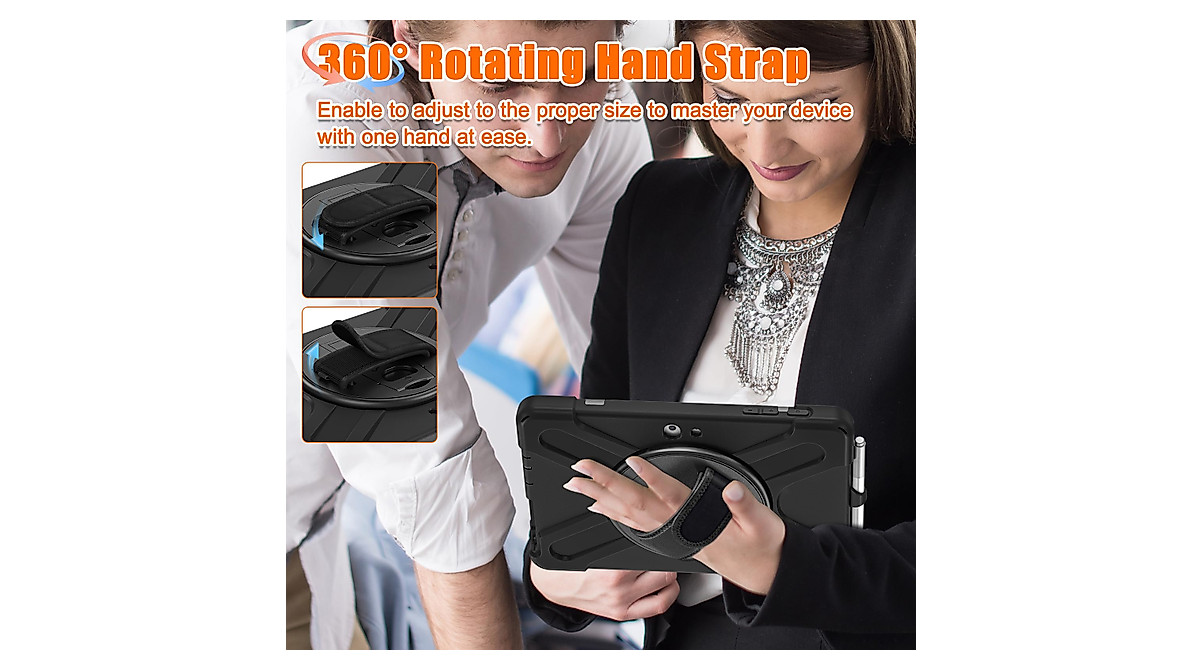 ZenRich Heavy Duty Rugged Case for Surface Go 4/3/2 & 2018 - Shockproof ...