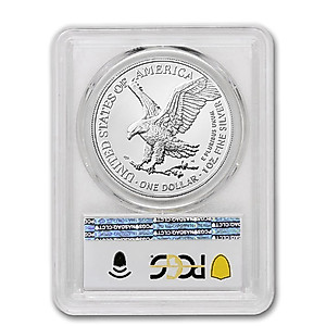 2022 (W) 1 oz American Silver Eagle MS-70 (First Strike - Struck at the West Point Mint) $1 MS70 PCGS