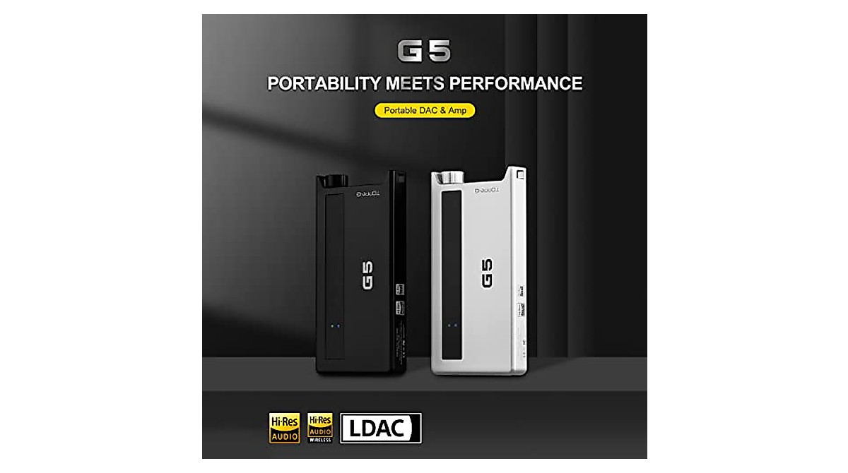Topping G5 USB DAC: Portable High-Res Bluetooth AMP