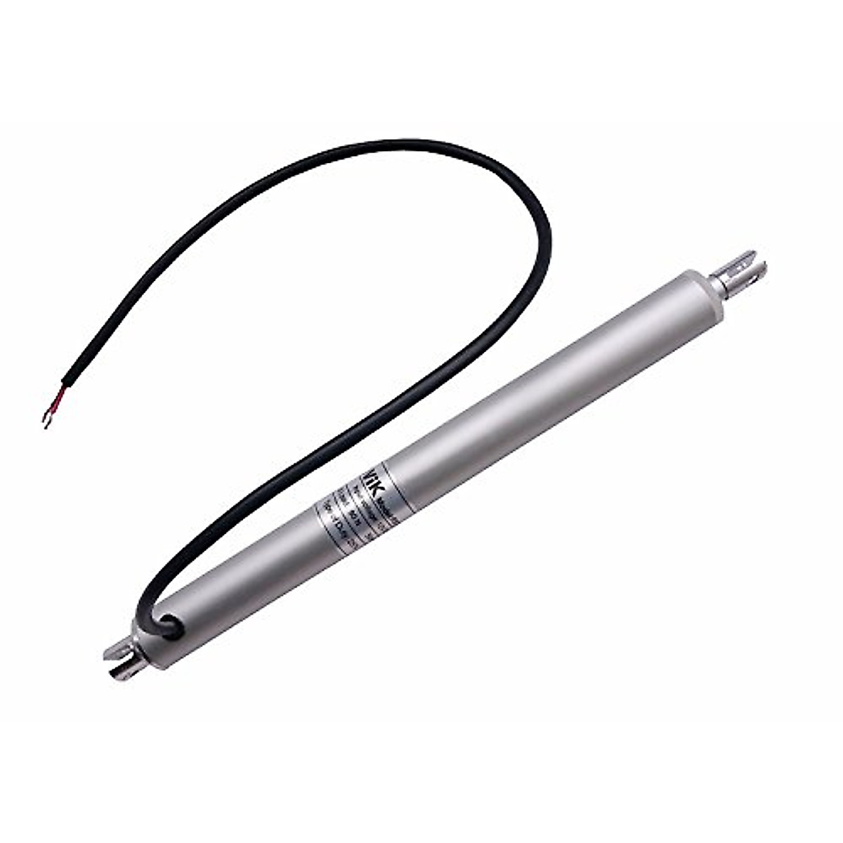 SOViK 12V DC Micro Linear Actuator 6 inch Stroke Max Force 22lbs Speed 0.5"/sec Tube Diameter 0.8" Internal Limit Switch