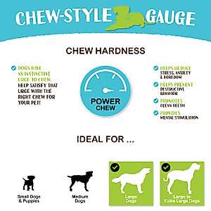 Raw Paws Himalayan Yak Chews for Dogs, Extra Large Chews (4 Count) - Himalayan Cheese for Large Dogs, Yak Bones for Dogs - Yak Milk Bones for Dogs, Dog Cheese Chews Himalayan, Yak Chews for Large Dogs