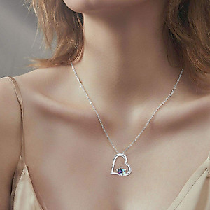 Turtle Necklace Turtle Jewelry 925 Sterling Silver Turtle Pendant Tortoise Necklace Turtle Present For Turtle Lover For Women (C-Abalone Turtle Necklace)