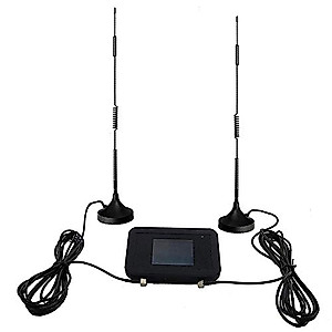 TS9 Antenna 7DBi 4G LTE CPRS GSM 3G 2.4G WCDMA Omni Directional Antenna with Magnetic Stand Base 10ft Extension Cable for WiFi Router Mobile Broadband Outdoor Signal Booster